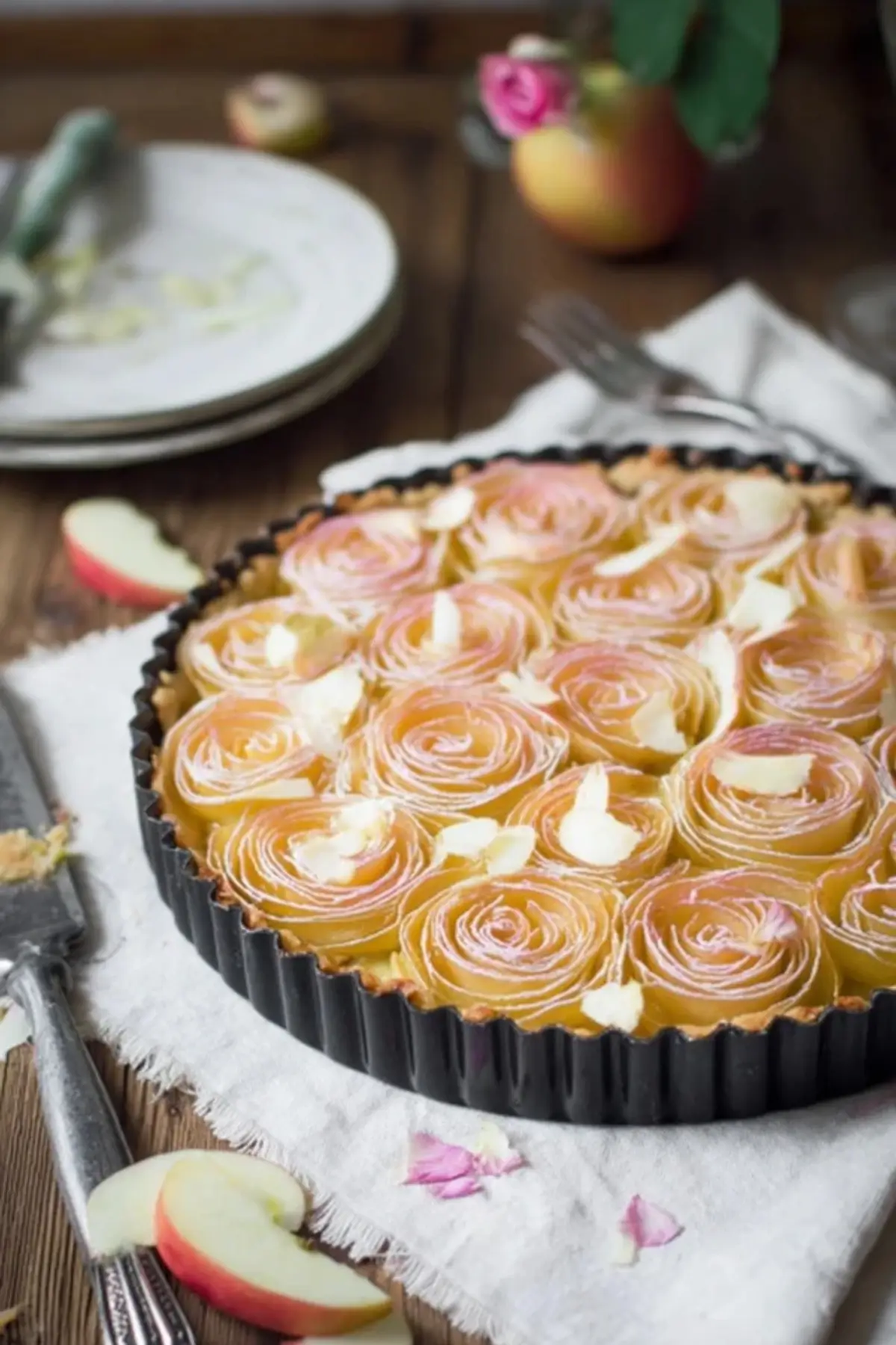 Apfelrosen Tarte Das perfekte Rezept - Muma’s Kitchen
