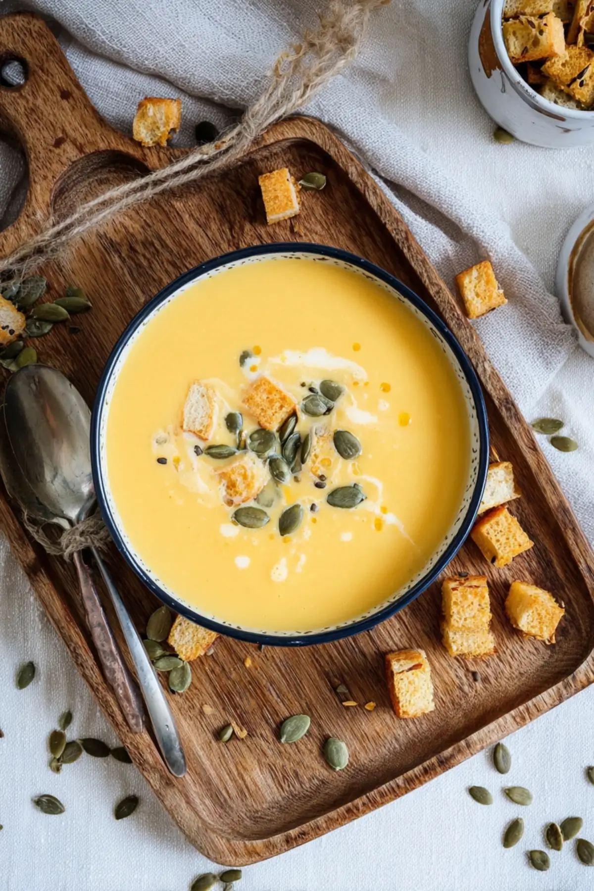 Cremige Butternut-Kürbis-Suppe - Muma’s Kitchen