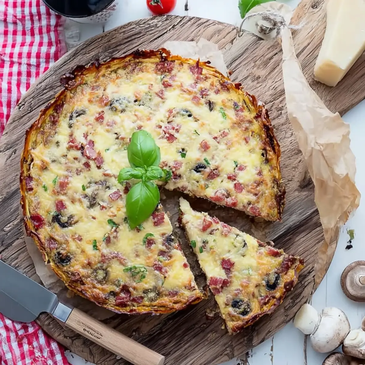 Einfacher Pizzakuchen - Muma’s Kitchen