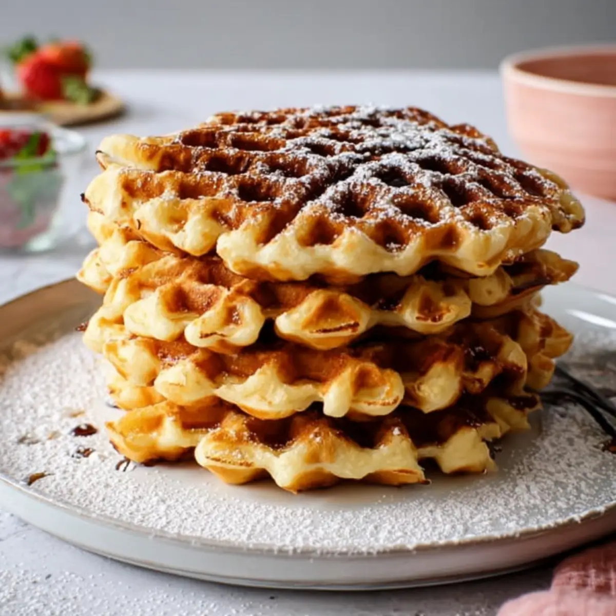 Quarkwaffeln Rezept – Fluffige Waffeln ohne Fett - Muma’s Kitchen