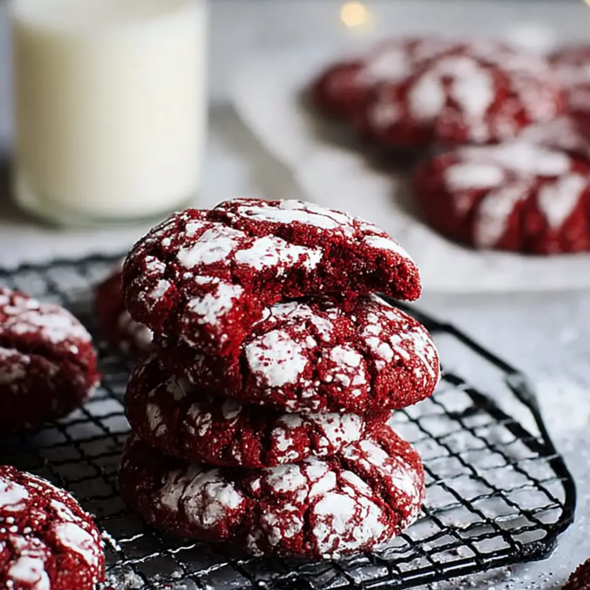 Weihnacht in Rot-Weiss: Red Velvet Cookies - Muma’s Kitchen