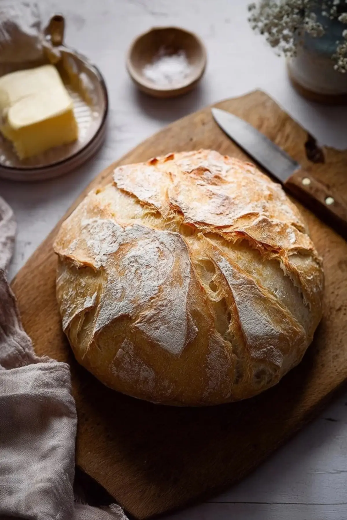 Brot backen ohne Kneten – Einfaches Rezept in 5 Min - Muma’s Kitchen