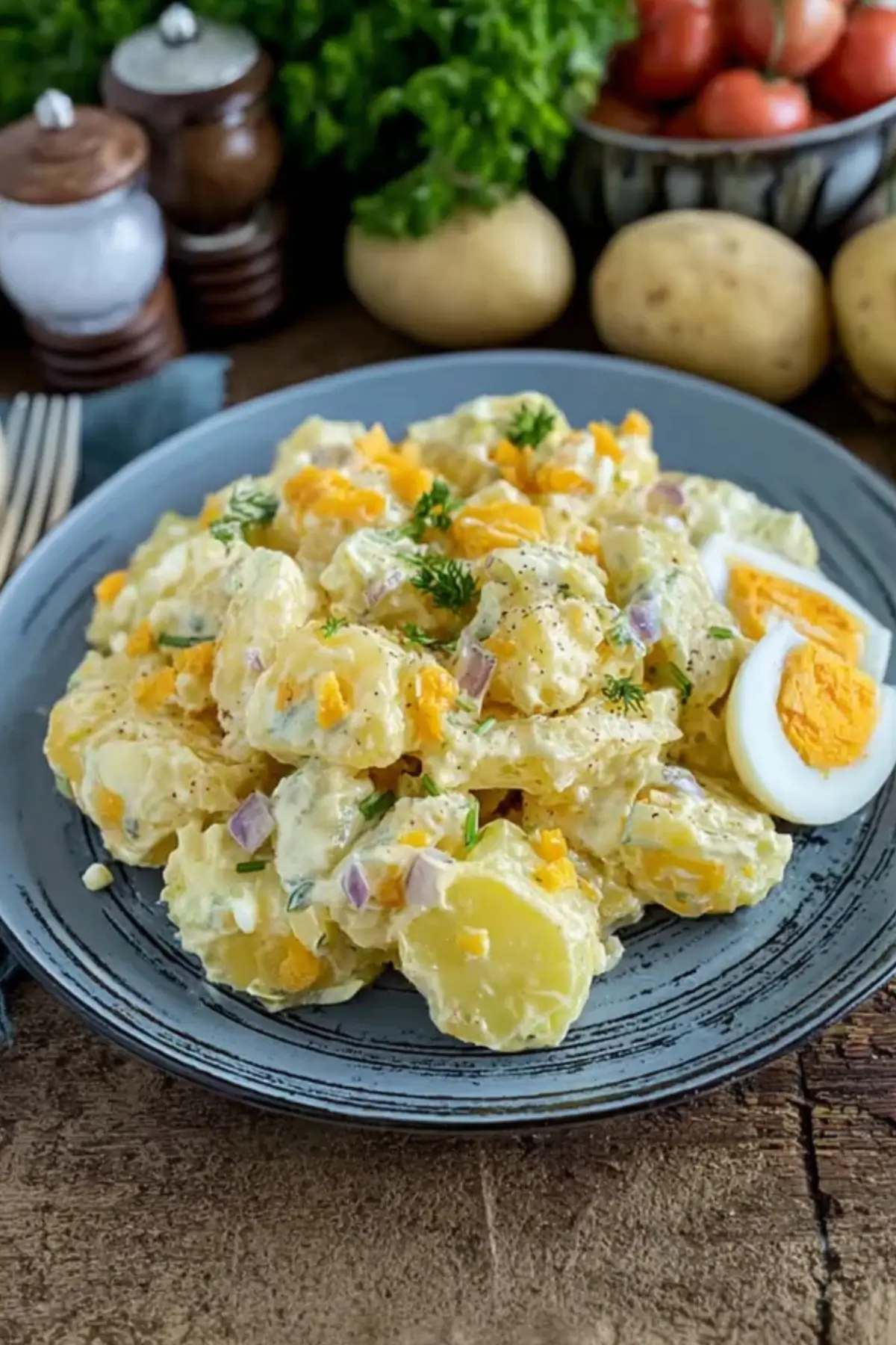 Kartoffelsalat mit Mayonnaise und Ei – Omas Klassiker neu entdeckt ...