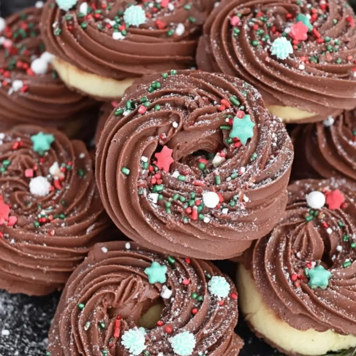 Weihnachtliche Wiener Kringel: Schokoladiges Spritzgebäck für festliche ...