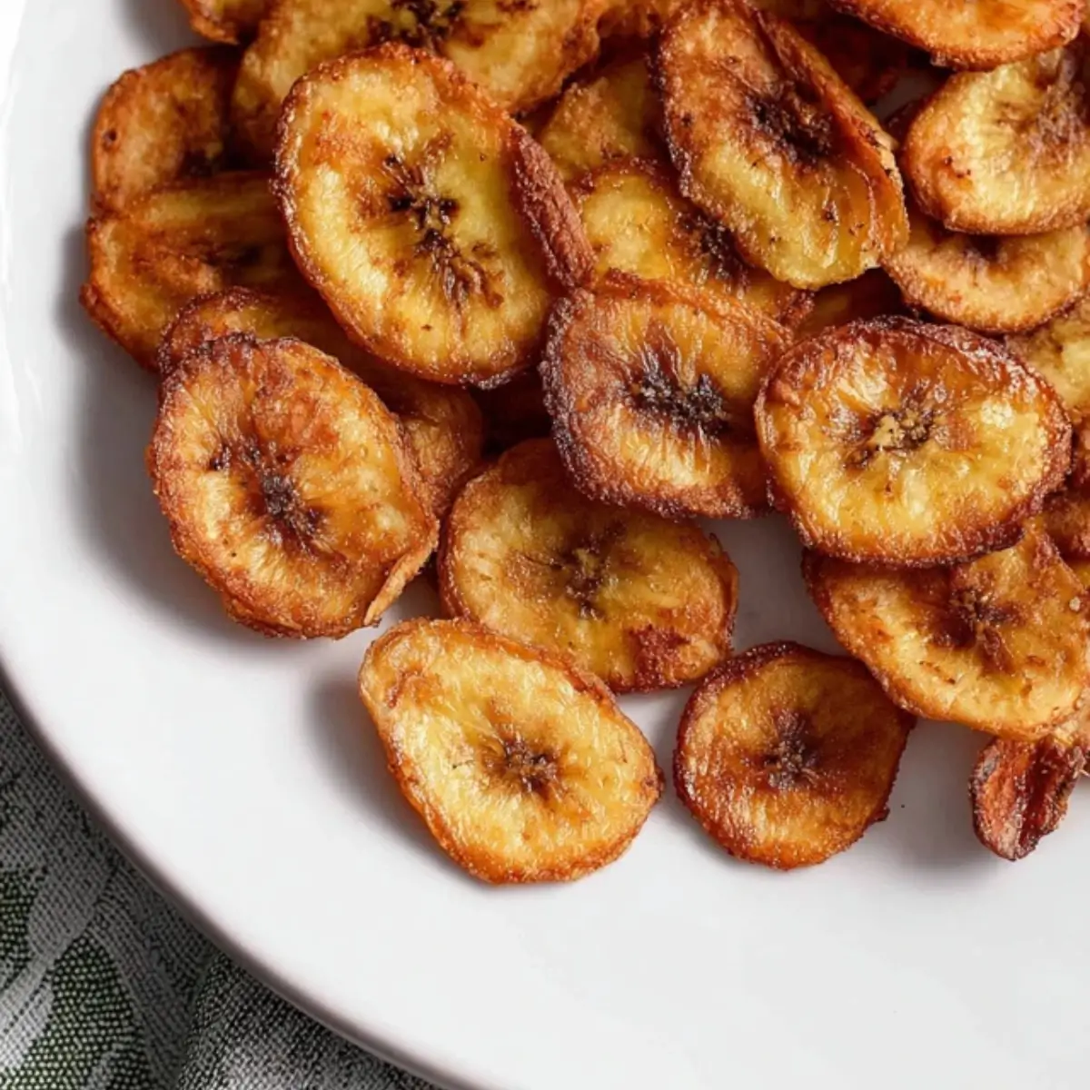 Bananenchips aus der Heißluftfritteuse – 3-Zutaten-Rezept - Muma’s Kitchen