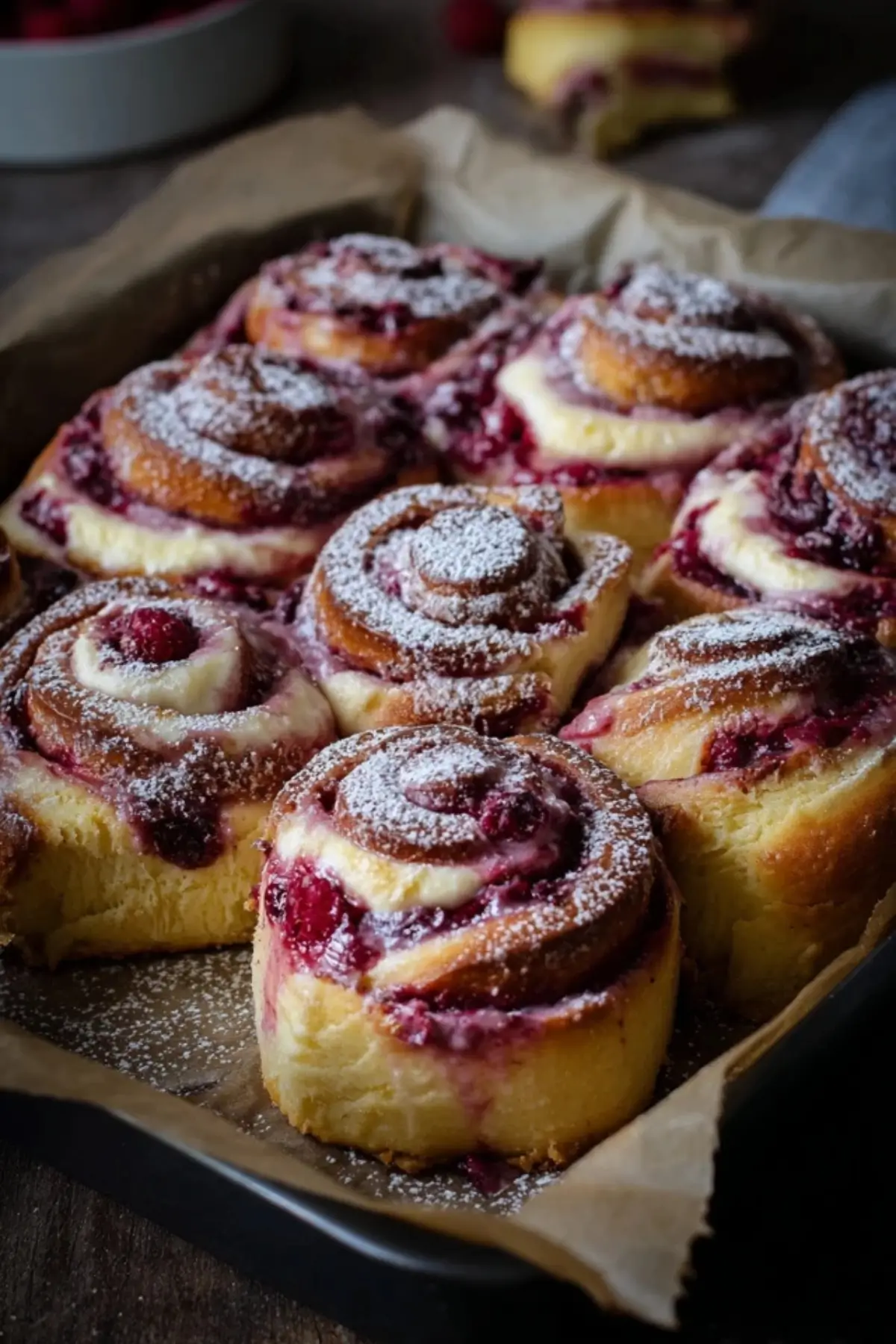 Himbeer Pudding Schnecken – Bestes Rezept in 12 Schritten - Muma’s Kitchen