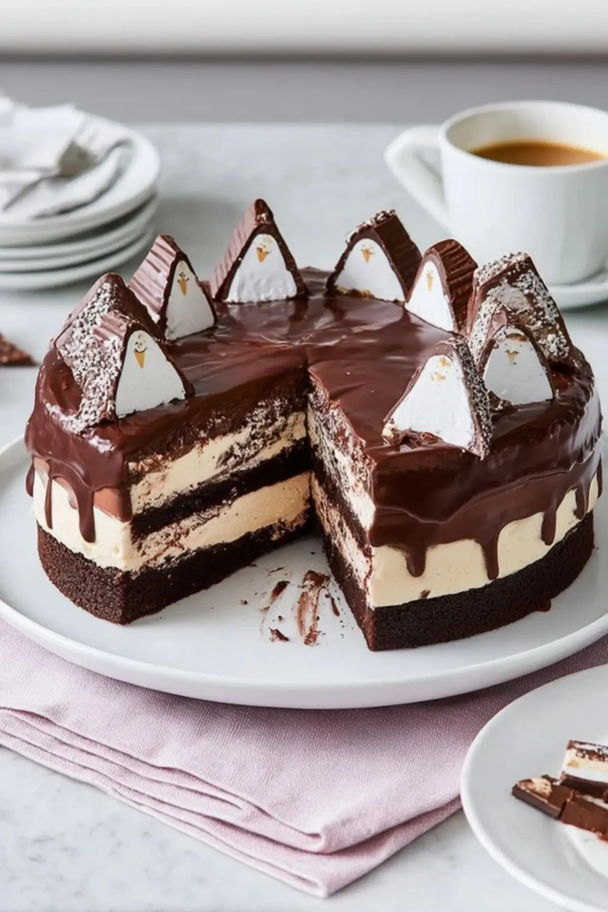 Kinder Pingui Torte: Die cremige Kühlschranktorte, die alle begeistert ...