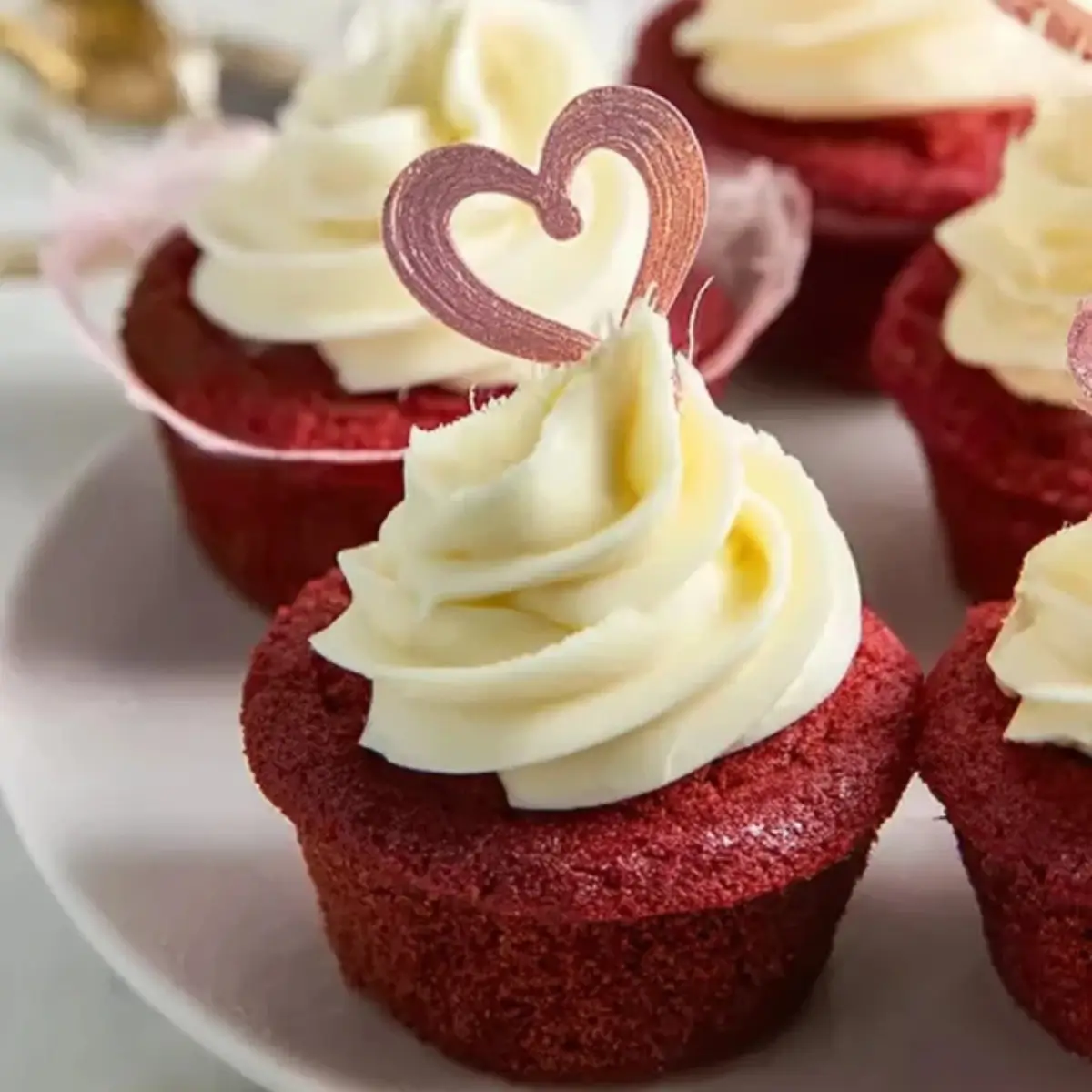 Red Velvet Cupcakes – Bestes Rezept mit Topping - Muma’s Kitchen