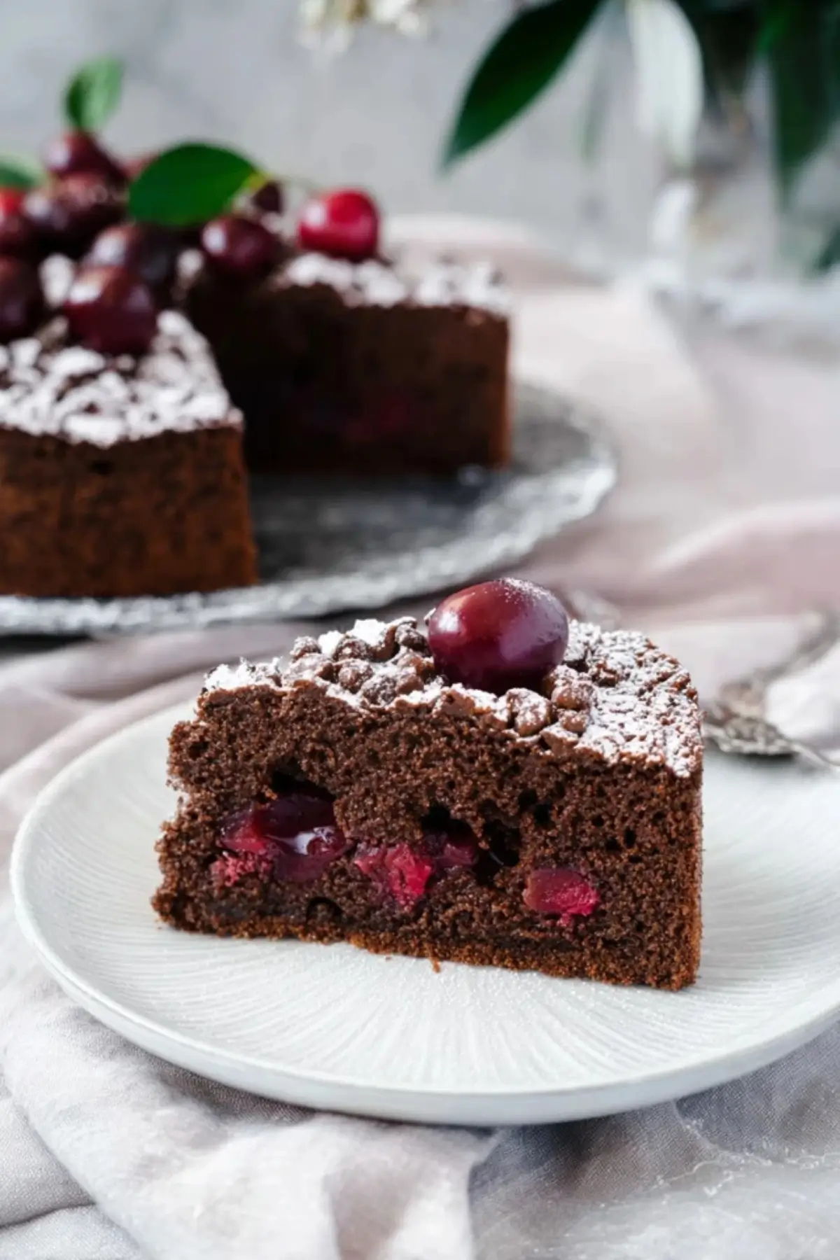 Erstaunlich Kirsch Schoko Kuchen Saftig Ebenbild