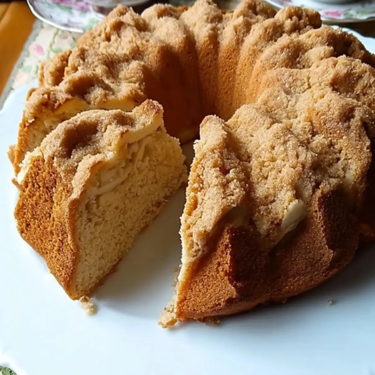 Spannende Saftiger Rhrkuchen Mit Apfelmus Bild