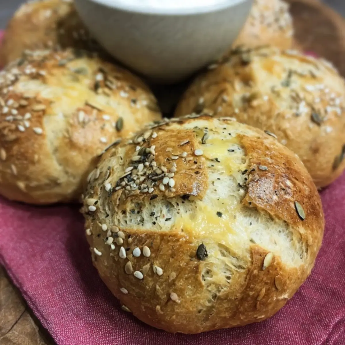 Körnerbrötchen mit Quark - Muma’s Kitchen