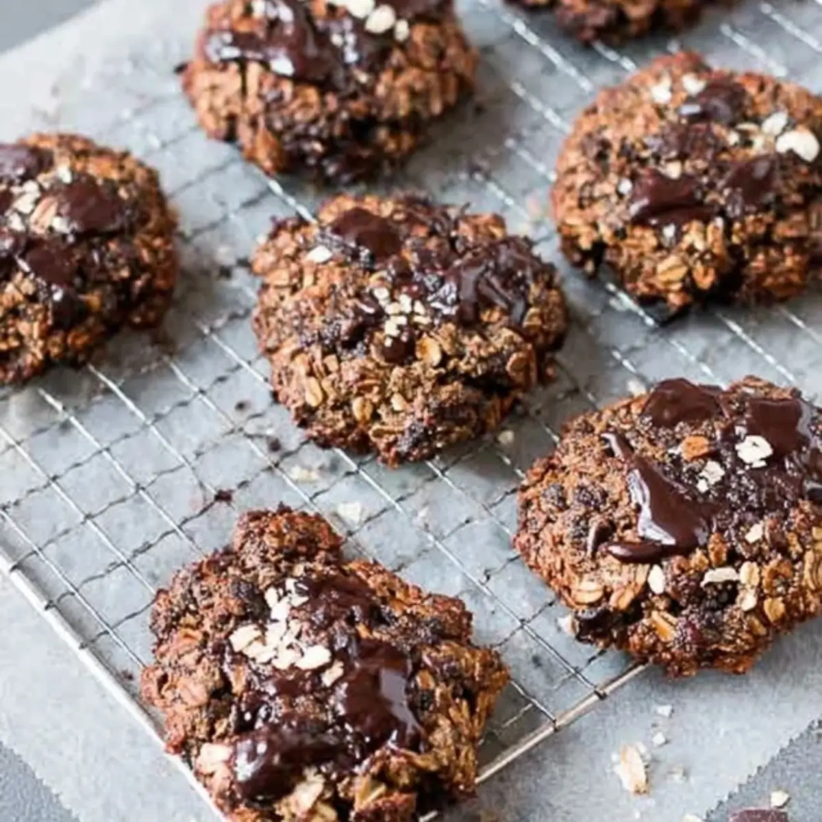 Hafer Cookies Mit Schokolade