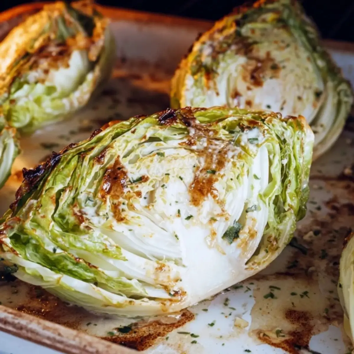 Spitzkohl aus dem Ofen – 1 einfaches Rezept mit Cremesoße - Muma’s Kitchen