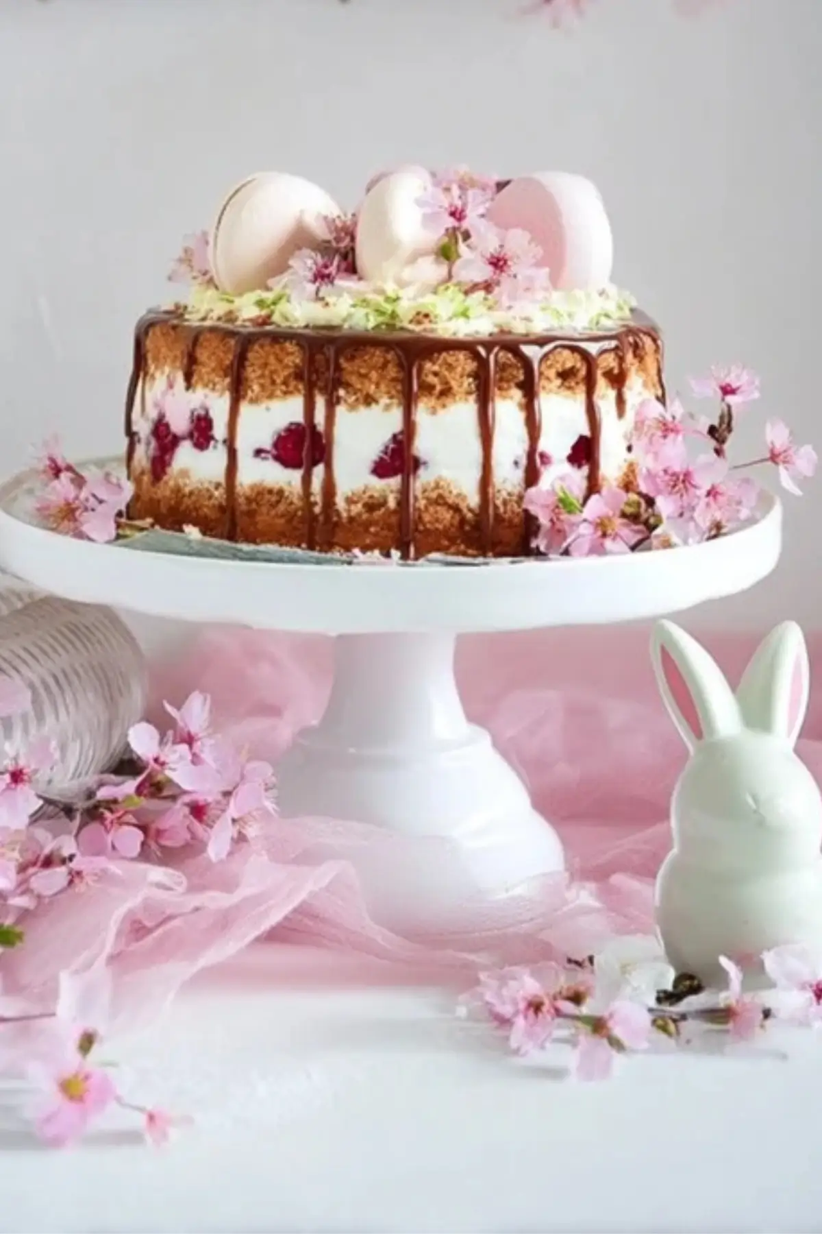 Oster Torte mit Himbeeren und Schaumküsse – Fruchtig & Cremig - Muma’s ...