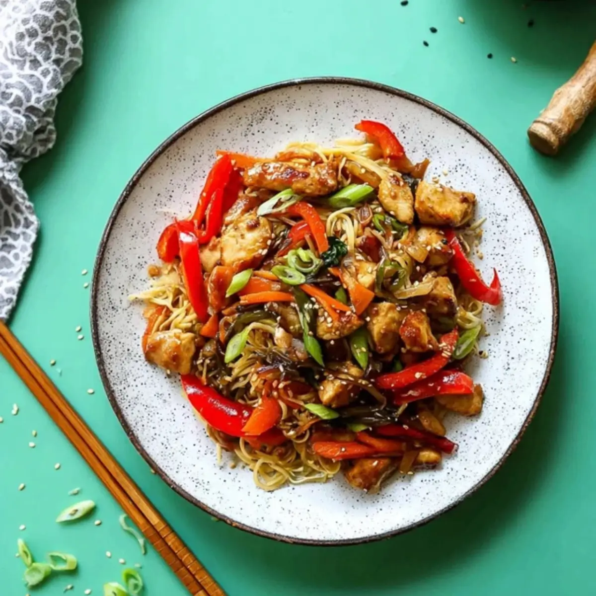 Mie Noodles Rezept Hahnchen