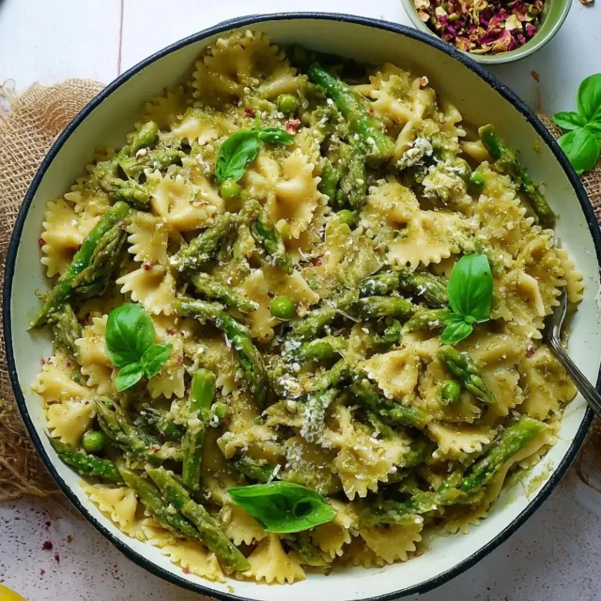 Pasta Gruner Spargel Rezept