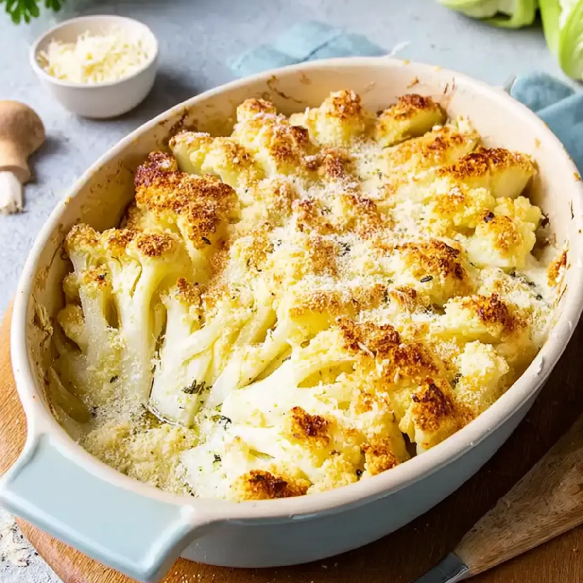 Überbackener Ofen Kohlrabi mit Frischkäse – Einfaches Rezept - Muma’s ...